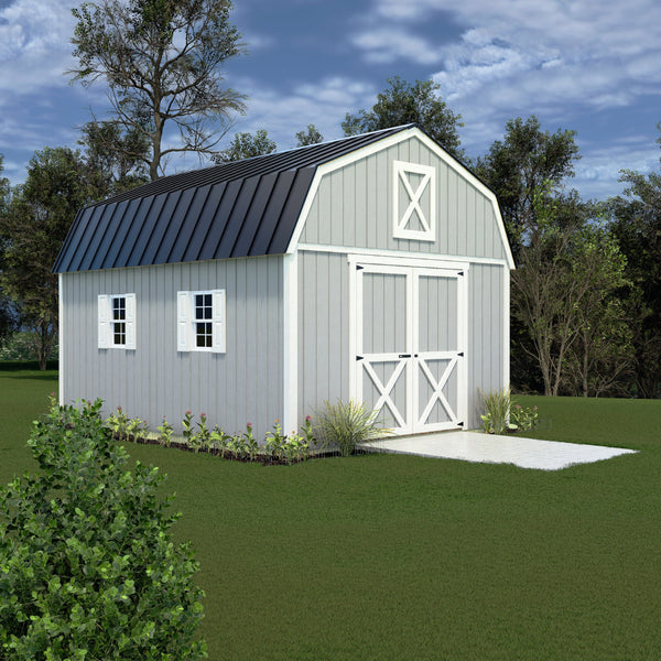 Handcrafted Homestead Barn Kit Series 12x16-12x20 By Best Barns LP ...